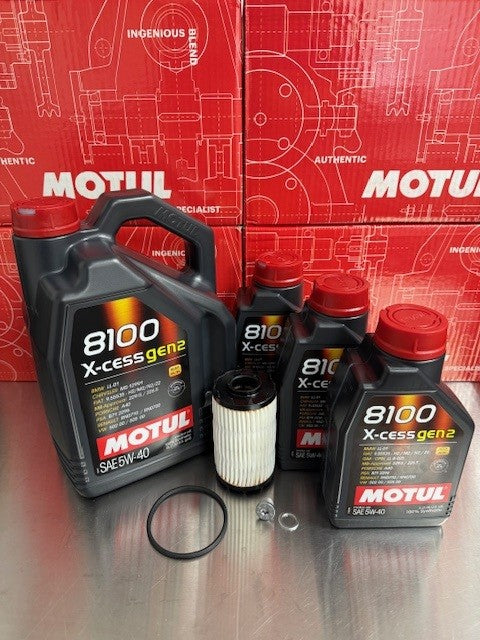 Oil Change Kit Motul X-cess gen2 5w-40 Audi B9 2.9 & 3.0 Turbo – AMTuned